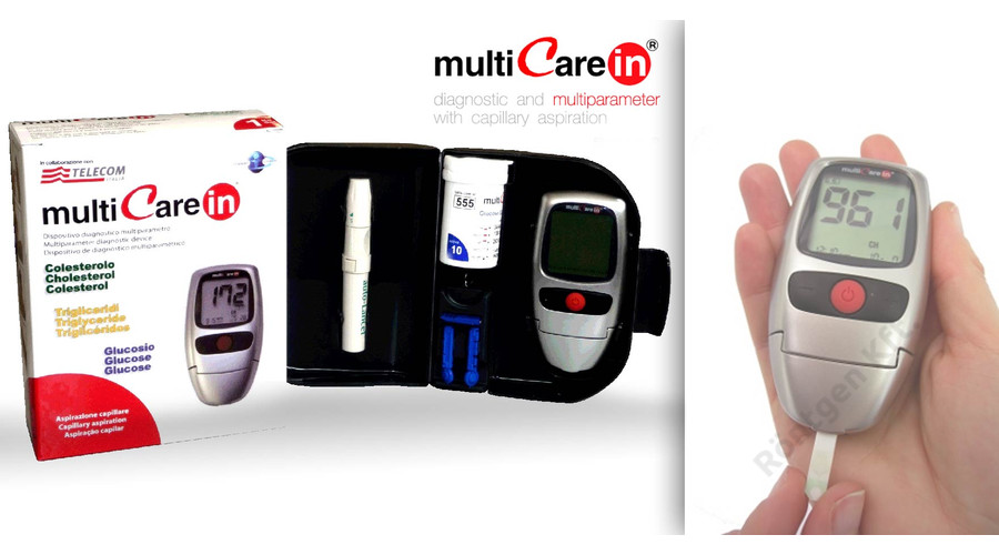 MultiCare-IN vércukor-koleszterin-trigliceridszintmérő - Koleszterin ...