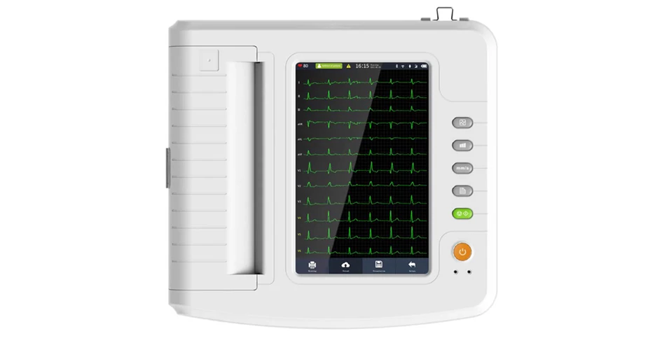 CONTEC 1212G EKG készülék - 12 csatornás , monitorral