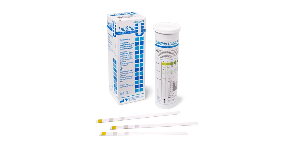 LabStrip U mALB/CREA Tesztcsík