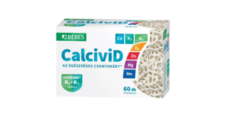 Béres CalciviD 7 csontozat erősító filmtabletta